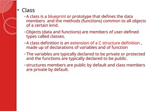 Introduction To Object Oriented Programming Basics PPT
