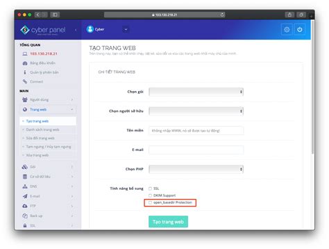 open basedir protection cyberpanel wiki tino