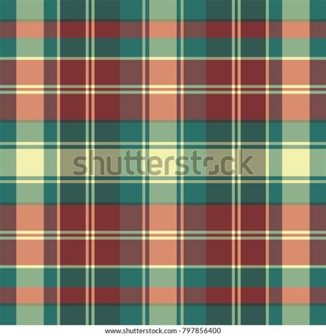 Scottish Pattern Vector Free Space Text Stock Vector Royalty Free