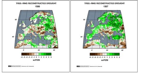 Tree Ring Based Hydroclimate Reconstructions Of The Owda 1506 And 1507