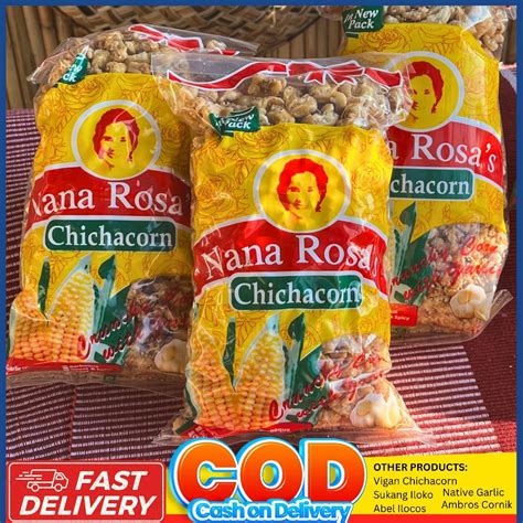 Nana Rosas Ilocos Conik Chichacorn Cornick Vigan Chichacorn Pasalubong