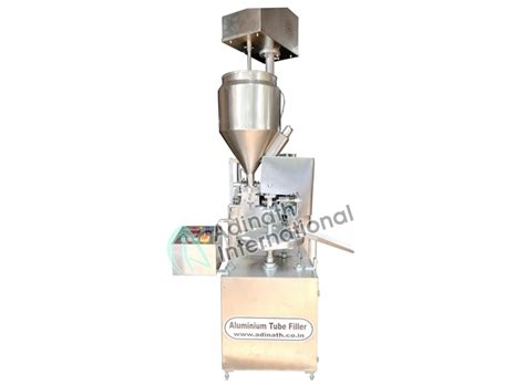 Tube Filling Crimping And Batch Coding Machine