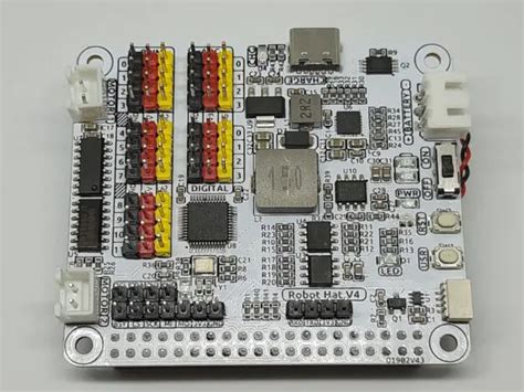Raspberry PI Robot HAT By SunFounder Control Sensors And Motors For DIY Robots