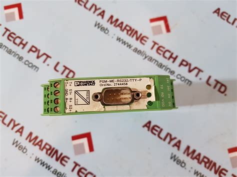 Phoenix Contact Psm Me Rs232 Tty P Interface Converter Aeliya Marine