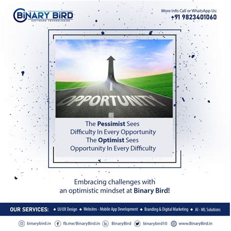 Binarybird Innovationmindset Optimismintech Quoteoftheday