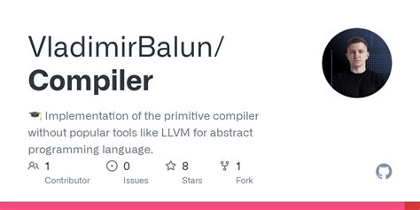 Github Vladimirbaluncompiler 🎓 Implementation Of The Primitive
