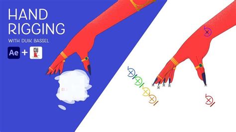 Hand Rigging With Duik Bassel After Effect Tutorial Digital Art Beginner Motion Design