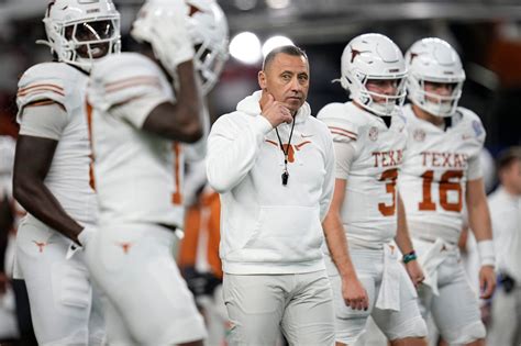Nobody Works Harder Texas Hc Steve Sarkisian Heaps Praise On Qb1 Arch Manning Ahead Of The