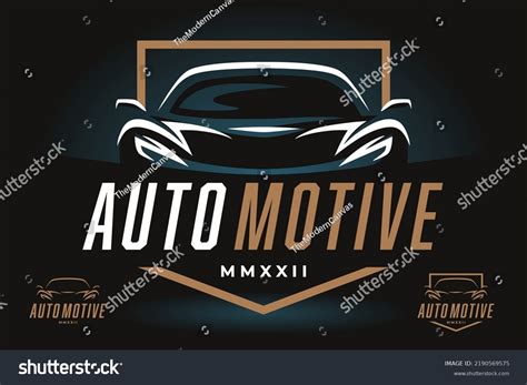 Auto Car Dealer Logo Emblem Sports Stock Vector Royalty Free 2190569575 Shutterstock
