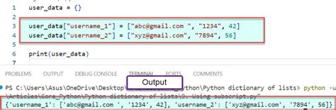 Create A Dictionary Of Lists In Python