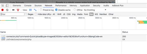Php Ckeditor Issue With Drag And Drop Image Upload Stack Overflow