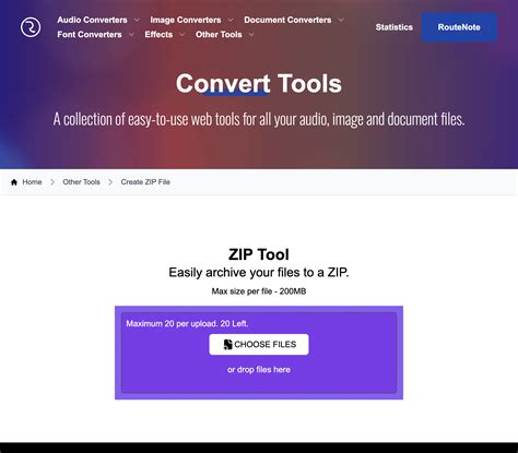 Routenote Convert Create Zip Files Online For Free Routenote Blog