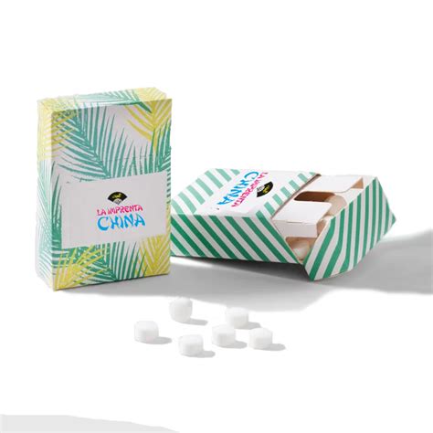 Grageas De Menta En Cajas De Cartón ☺ La Imprenta China