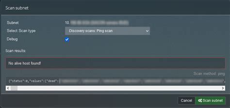ping scan failing update working · issue 3332 · phpipam phpipam · github
