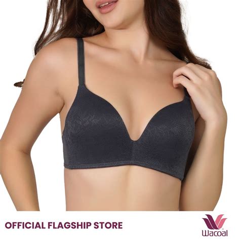 Wacoal Comfort Fit Bra Ib3256 Gy Shopee Philippines