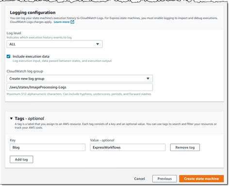 new aws step functions express workflows high performance and low cost