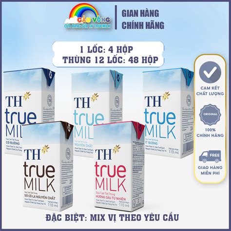 Sữa Tươi Tiệt Trùng TH true MILK Vị ml Shopee Việt Nam