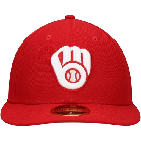 New Era Mlb Milwaukee Brewers Low 59fifty Fitted Hat Belk