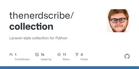 Github Thenerdscribecollection Laravel Style Collection For Python