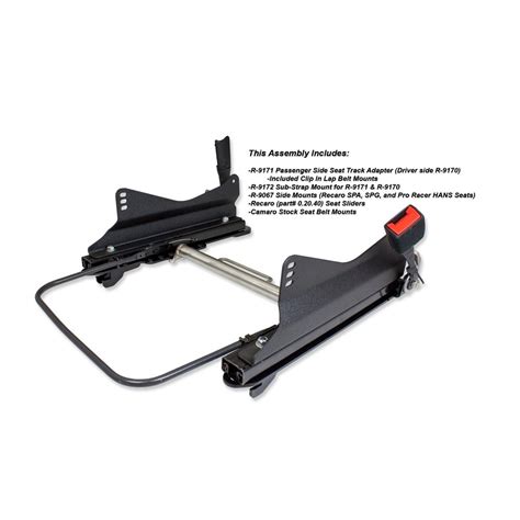 Brey Krause Brey Krause 6th Gen Camaro Drivers Side Seat Track Adaptor