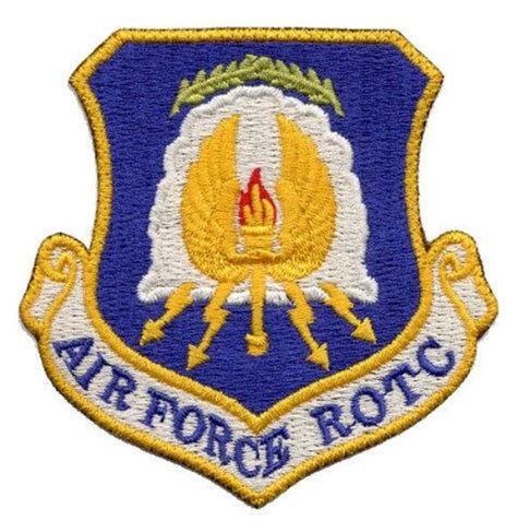 Air Force Rotc Patch Full Color Shield Patch Military Uniform
