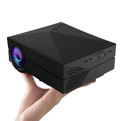 BESTRUNNER LCD LED Projector Full Color Max 130'' Mini Portable 1080P ...