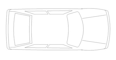 Car CAD Blocks Detail Elevation D View Layout File