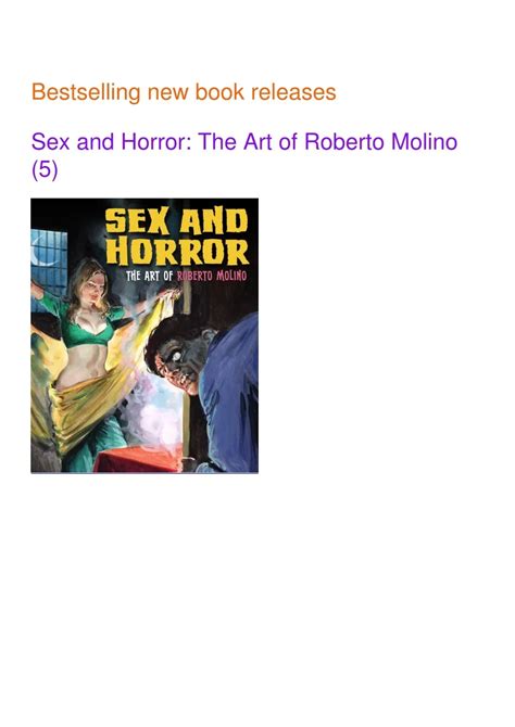 Ppt Read Sex And Horror The Art Of Roberto Molino 5 Powerpoint