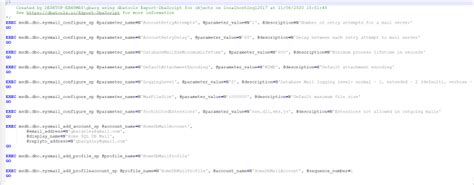 Export Sql Server Configurations For Dr Purposes