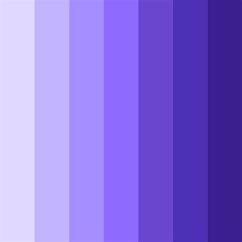 Shades Of Purple Color Palette Colordrop