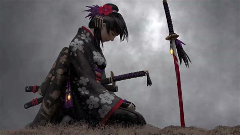 Girl Katana Wallpapers Wallpaper Cave