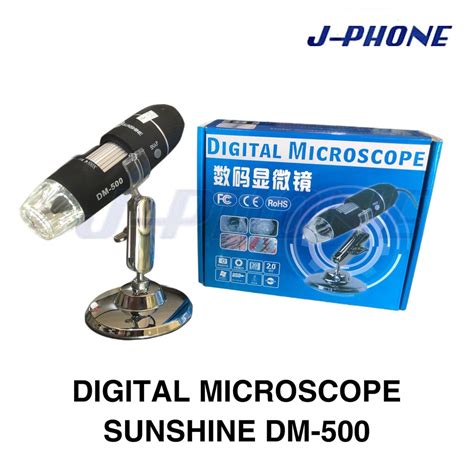 Jual Mikroskop Microscope Sunshine Dm 500 Digital Shopee Indonesia