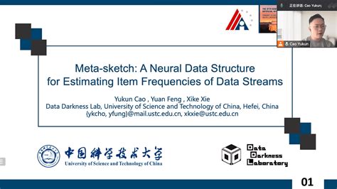 Underline Meta Sketch A Neural Data Structure For Estimating Item