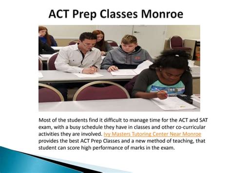 Act Prep Classes Monroe Pptx