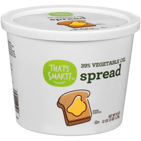 Thats Smart 39 Vegetable Oil Spread Fig App