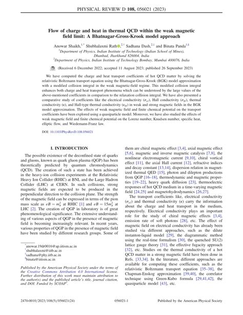 Pdf Flow Of Charge And Heat In Thermal Qcd Within The Weak Magnetic
