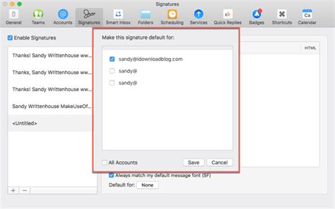 How To Set Up Multiple Spark Email Signatures On Ios And Mac