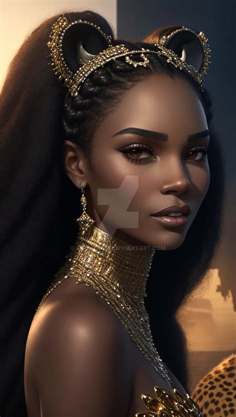 An Elegant Ebony Beauty Queen By Jhantares On Deviantart