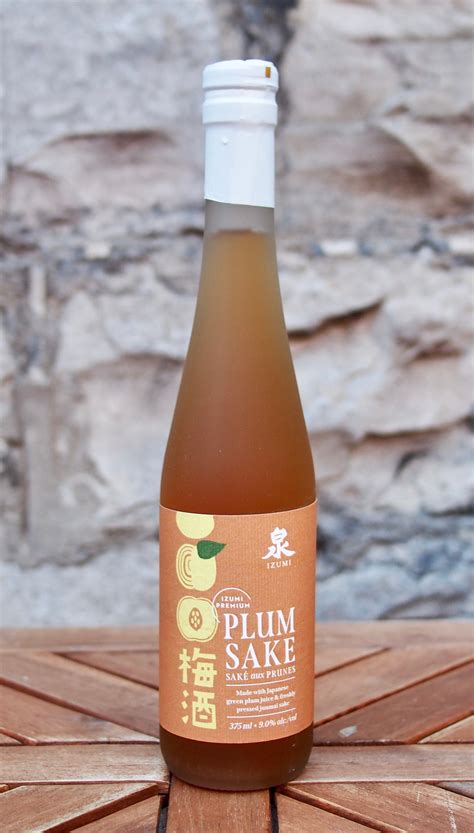 Izumi Premium Plum Sake 375ml Izumi Sake Brewery Online Shop