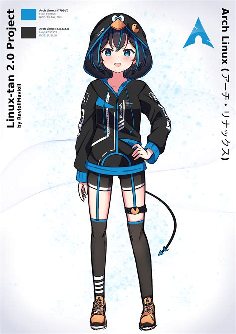 Arch Linux 娘 萌娘百科 万物皆可萌的百科全书