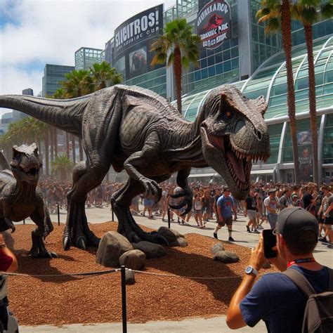Jurassic Park San Diego Comic Con Outdoor Pop Up By Prehistoricpark96