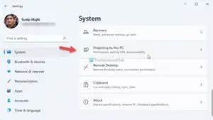 Allow Or Stop Windows From Asking PIN For Projecting To The PC