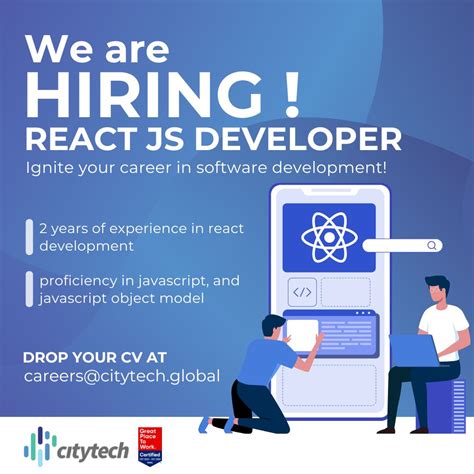 citytech on linkedin careersatcitytech reactjsdeveloper techjobs