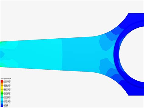 Stress Analysis Of Connecting Rod By Jmaxie Simscale