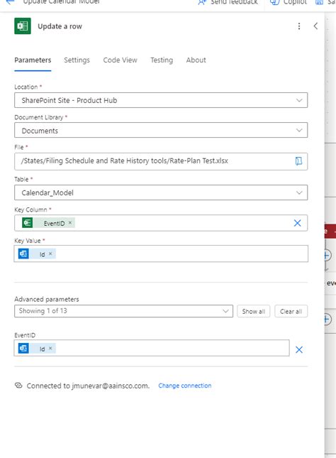 Updating Table With Outlook Unique Id Power Platform Community