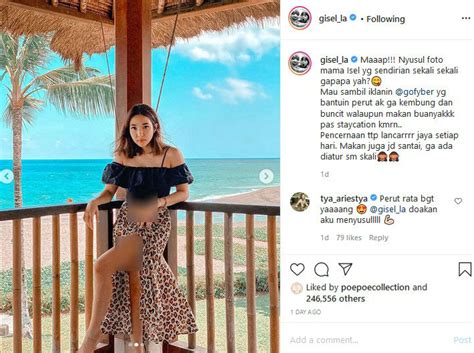 Disebut Mirip Gorden Warteg, Baju Gisella Anastasia Bikin Salfok | Dream.co.id