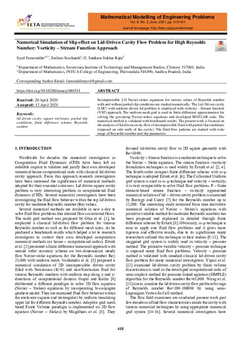 Numerical Simulation Of Slip Effect On Lid Driven Cavity Flow Problem For High Reynolds Number