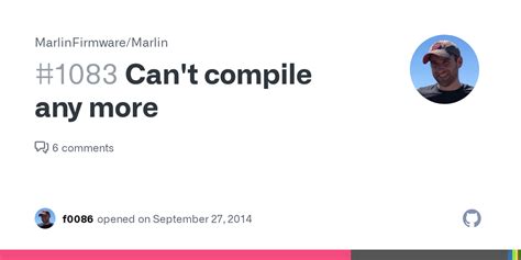 Can T Compile Any More Issue MarlinFirmware Marlin GitHub