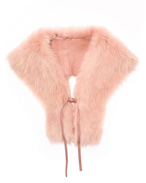 Cuello De Mujer De Pelo De Cordero Toscana En Color Rosa · Maximilian · El Corte Inglés