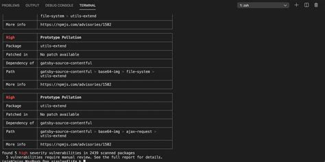 Anyone Know How To Fix These Vulnerabilities I Tried Npm Audit Fix But Is Not Working R